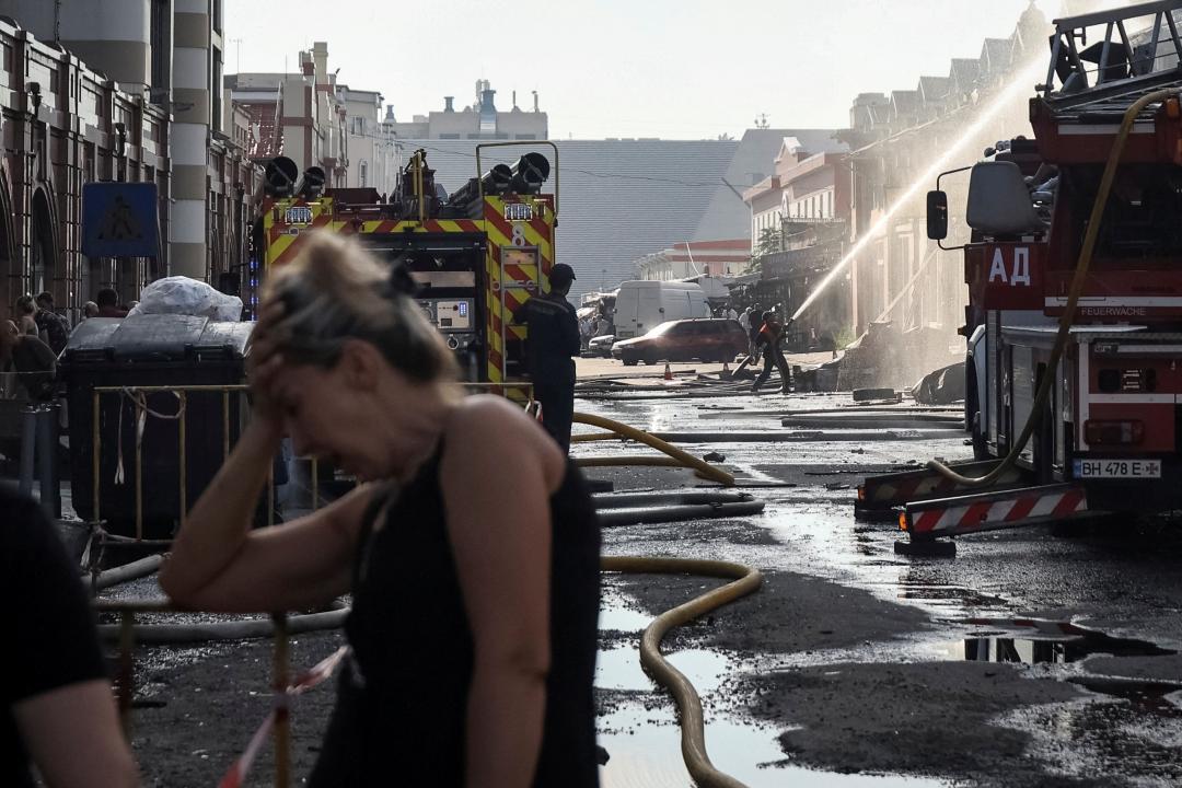 Rusia lanza un 'ataque masivo' contra Odesa mientras Kiev ruega a Israel que le ayude a defenderse