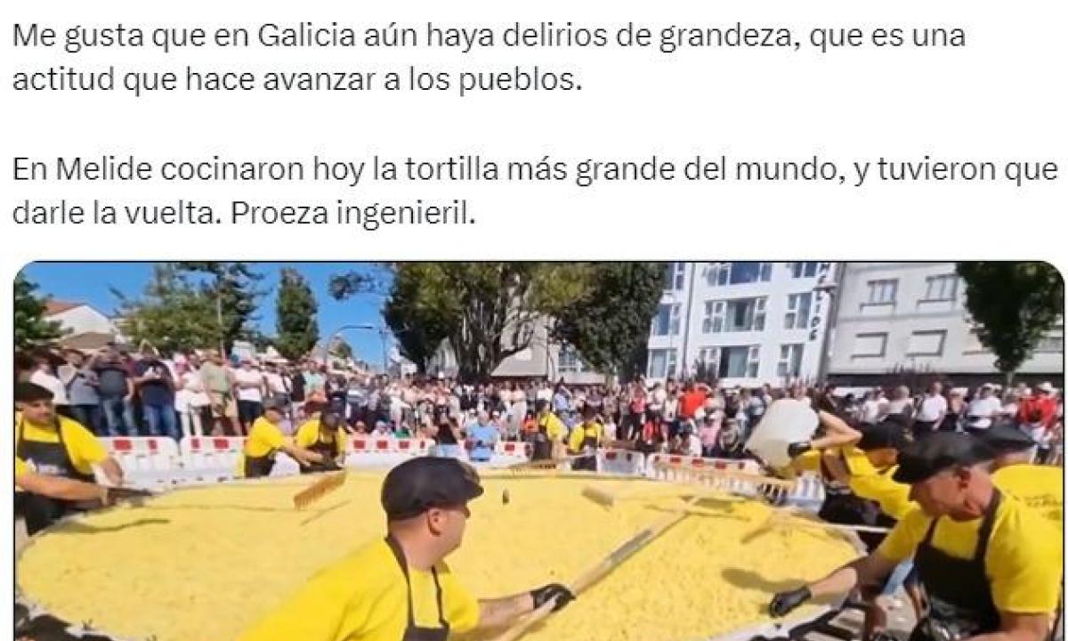 Así es como consiguen darle la vuelta a la tortilla más grande del ...
