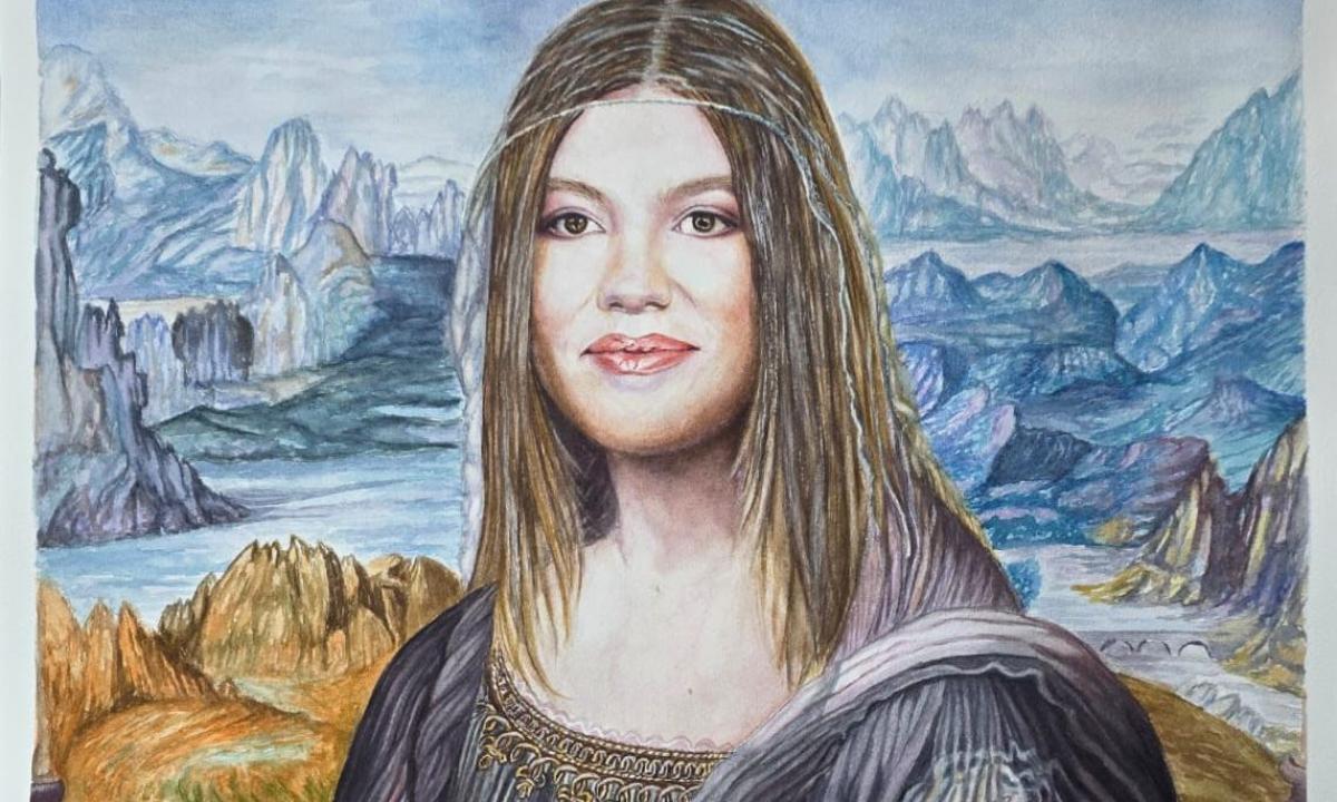La infanta Sofía como la Mona Lisa del Prado: así es la recreación de ...