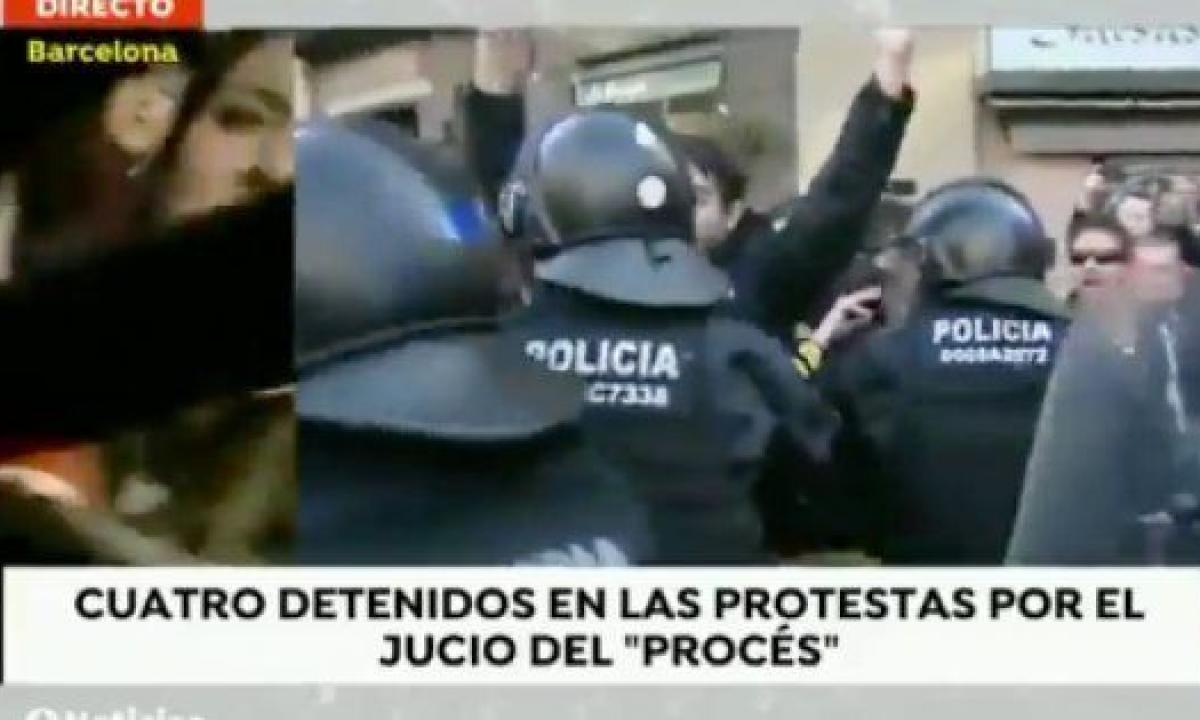 El mal rato de una reportera de 'Antena 3 Noticias' en pleno directo