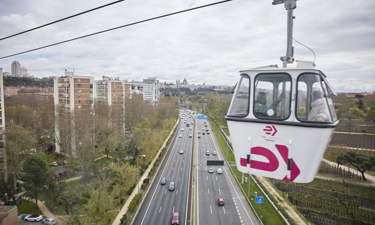 El misterioso cierre del icónico teleférico de Madrid