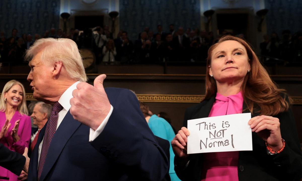 El discurso de Trump en el Congreso: un mensaje de paz para Zelenski y dos horas para vanagloriarse