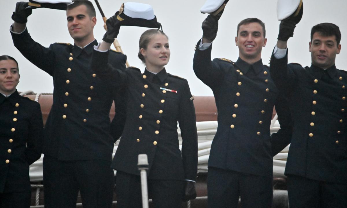 Las 'novedosas' fotografías de Leonor en la playa que pueden desvirtuar ...