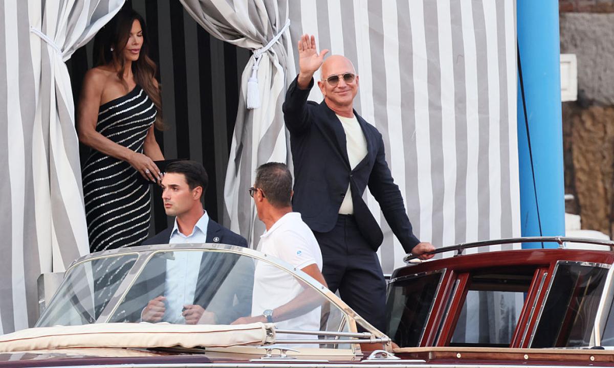 La petición de Jeff Bezos y Lauren Sánchez a los invitados a su boda La petición de Jeff Bezos y Lauren Sánchez a los invitados a su boda