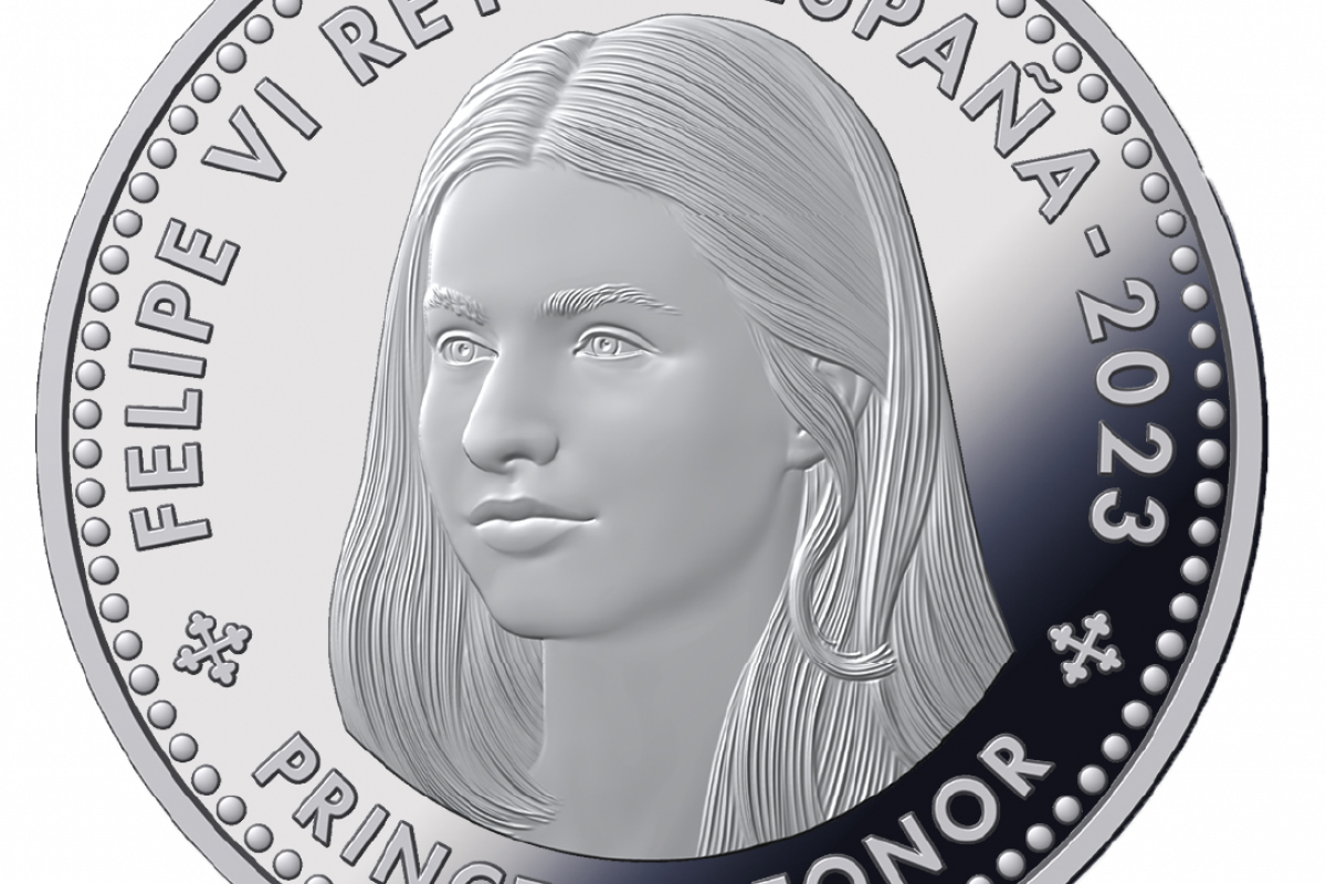 La moneda de 40 euros de la princesa Leonor ya se puede conseguir en ...