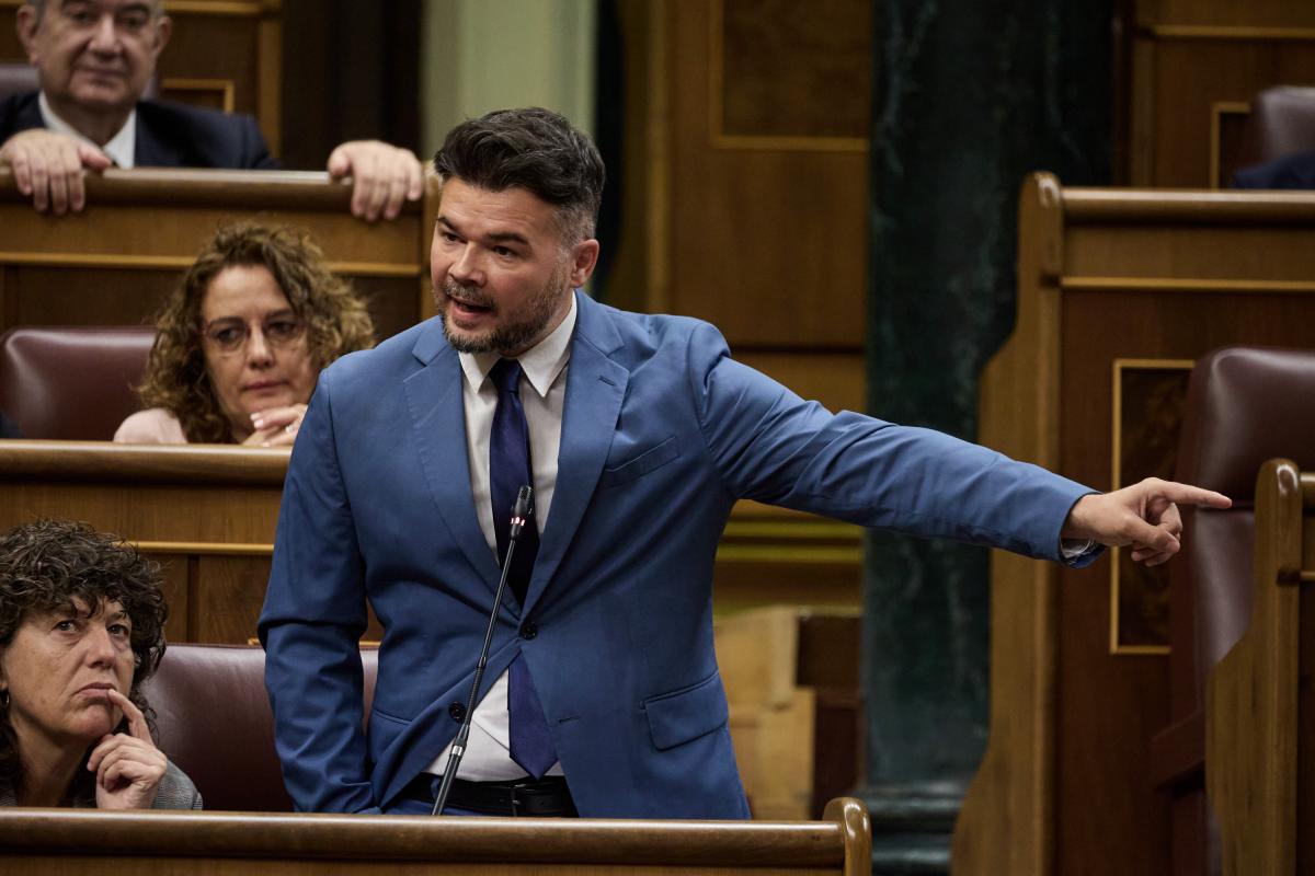 Rufián y su propuesta de unidad de la izquierda