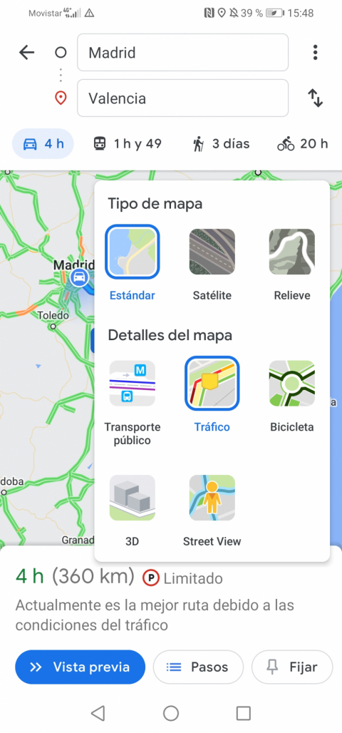 Así es cómo se configura Google Maps para que te avise de los radares