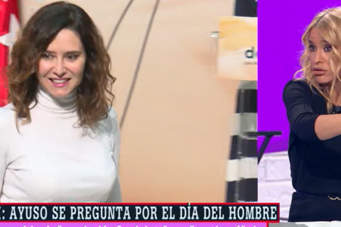 A Afra Blanco le bastan tres palabras para responder a Ayuso sobre por ...