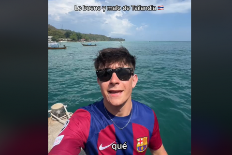 Un español advierte de lo que pasa con la comida en Tailandia