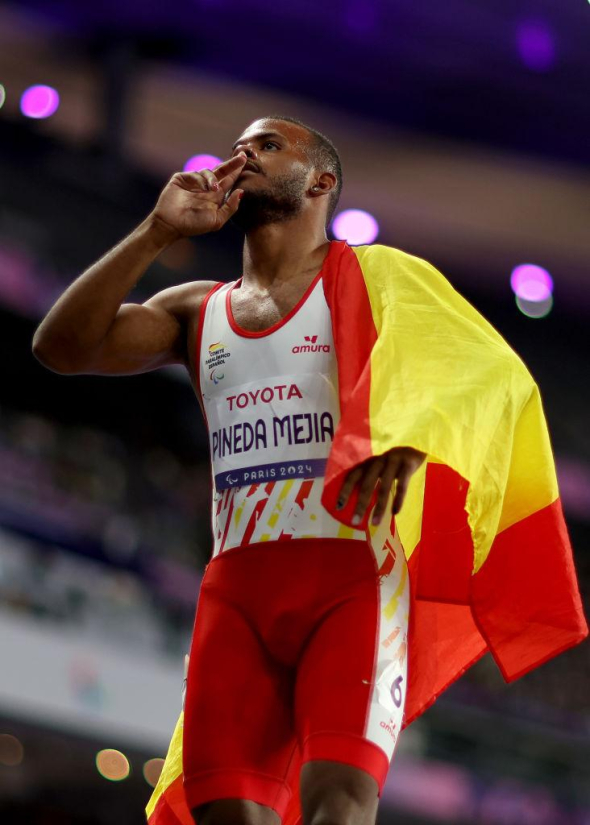 El atleta español David José Pineda gana la plata y deja este mensaje ...