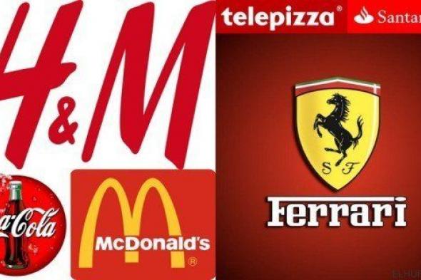 ¿Qué dice el color rojo de las marcas?