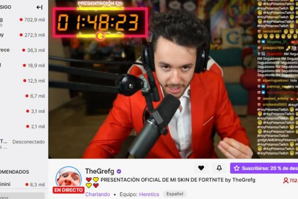 'The Grefg', el joven 'streamer' murciano que ha hecho historia en Twitch