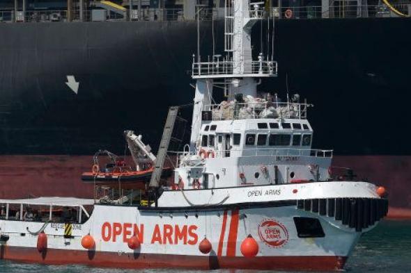Zarpa el barco de Open Arms que abre un corredor marítimo de ayuda ...