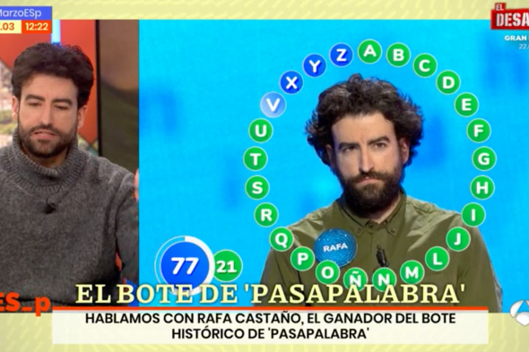 Rafa confiesa cuál es su secreto para prepararse 'Pasapalabra'