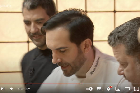 El cocinero Mario Sandoval habla en estos inequívocos términos de ...