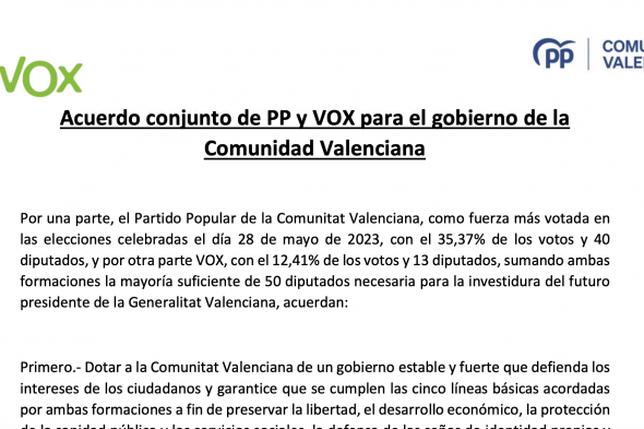 'Pin parental' y 'violencia intrafamiliar': diseccionando el pacto PP ...