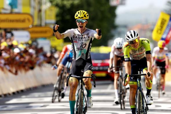 Pello Bilbao logra la primera victoria española en el Tour en cinco años