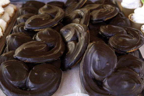 Receta de palmera de chocolate sin azúcar y sin gluten