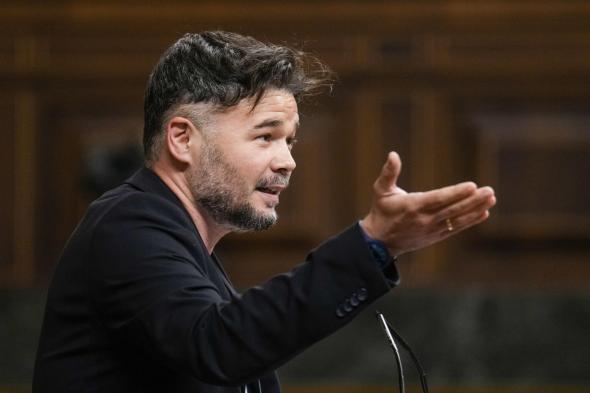 Gabriel Rufián: 'El Gobierno es cada vez más del PSOE, está muy cómodo'