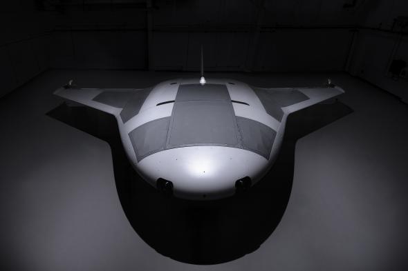 EEUU exhibe su primer dron mantarraya