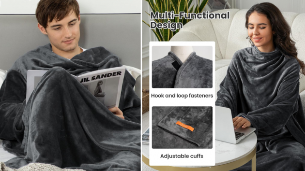 La batamanta top ventas: perfecta para protegerse del frío en casa