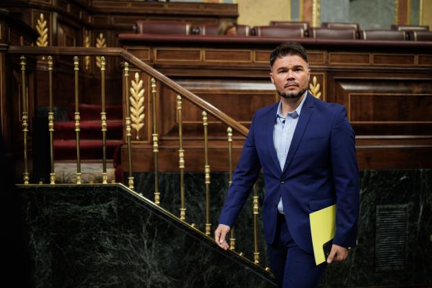 Rufián llama así a Rubiales y no duda en dirigirse al Gobierno