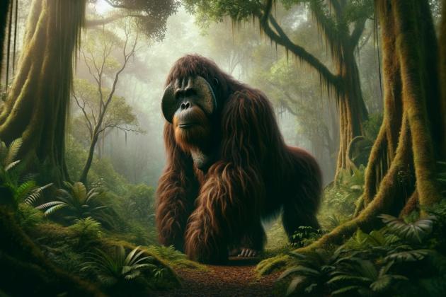 Se descubre cómo desapareció el 'Gigantophithecus blacki', el auténtico ...