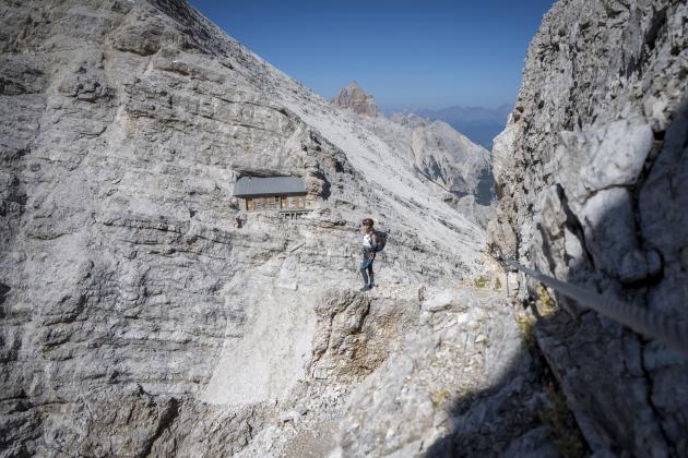 El inalcanzable refugio alpino rodeado de misterio y nacido de la ...