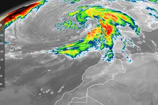 La borrasca Ivo es tan fuerte que la AEMET se ve obligada a emitir un ...