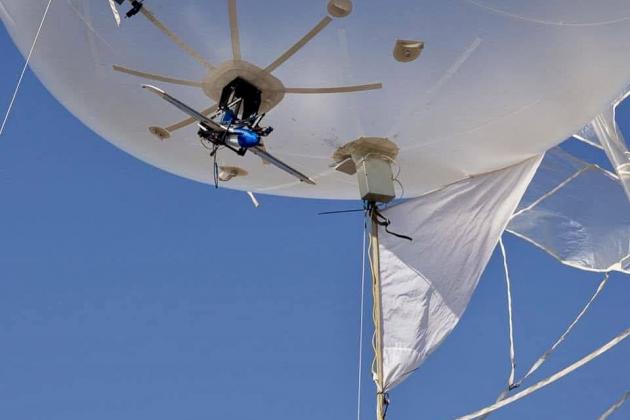 Aparece un globo aerostático para dar un golpe nunca visto en la guerra