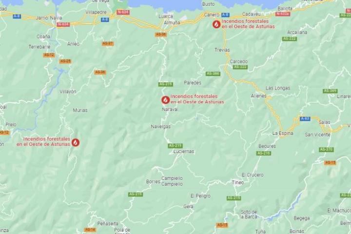 Los vecinos afectados por el centenar de incendios en Asturias: 'Esto ...