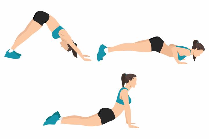 Qué es y cómo hacer el 'burpee hindú', el ejercicio que ayuda a bajar de peso mientras duermes