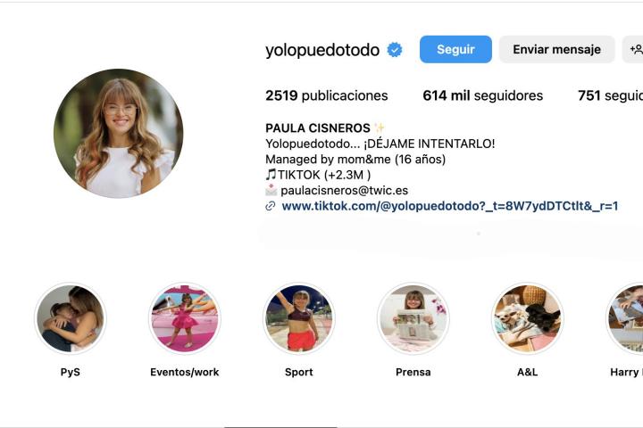 Muere la 'influencer' Paula Cisneros a los 16 años por un sarcoma