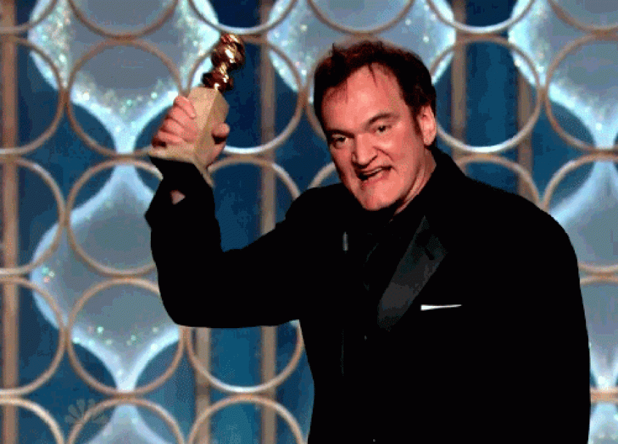 Globos de Oro en gifs animados: Tarantino escupiendo del susto, Adele ...
