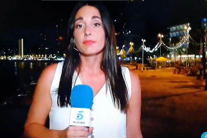 La aplaudida reacción de esta reportera de Informativos Telecinco a lo ...