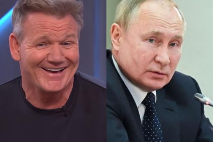 El popular chef Gordon Ramsay recuerda la vez que cocinó para Putin ...