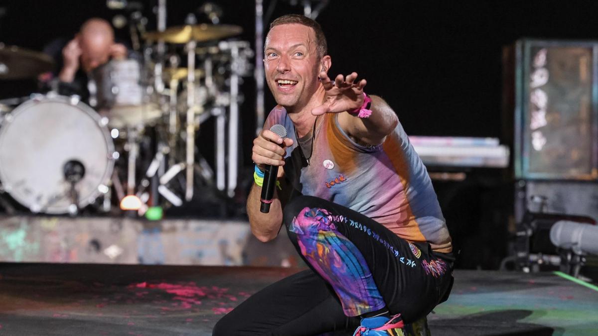 El cantante de 'Coldplay' para su actuación en Barcelona por lo que ...