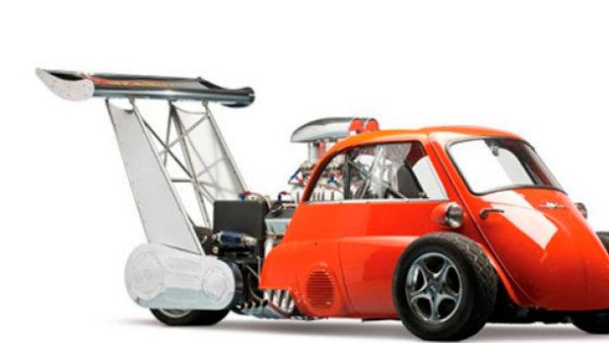 El sueño húmedo de Urkel: BMW Isetta V8, con 730 caballos