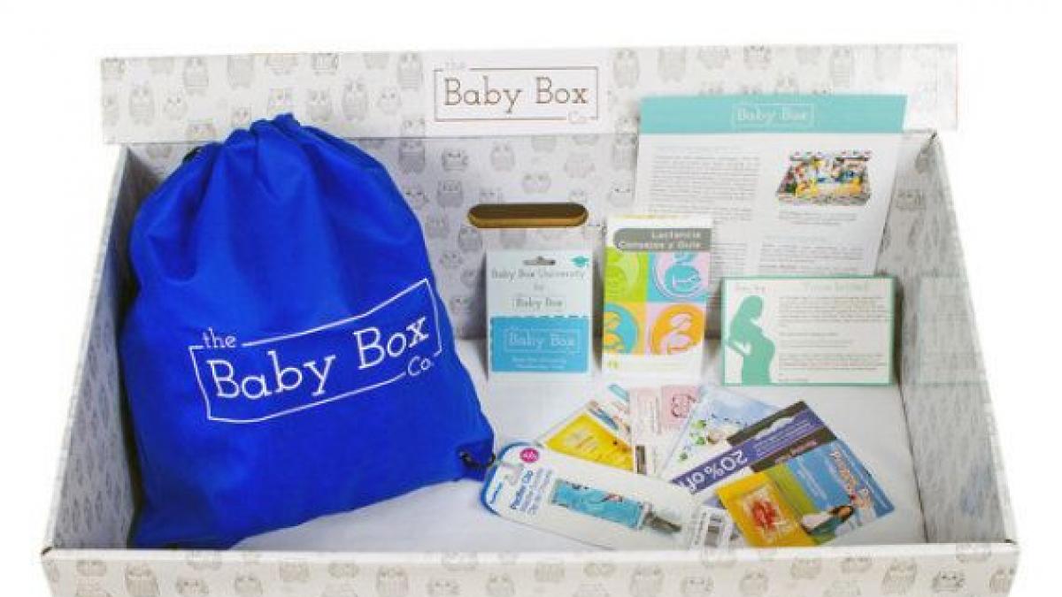 Por qué estas cajas para bebés se están poniendo de moda
