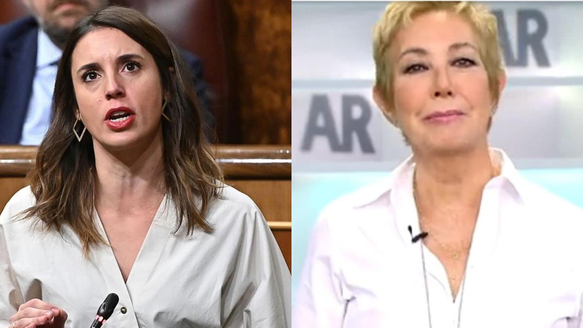 Ana Rosa Quintana escucha a Irene Montero en el Congreso y le responde en directo desde Telecinco