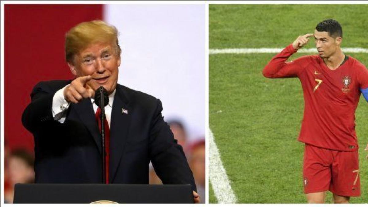 Trump imagina una campaña presidencial fallida de Cristiano Ronaldo