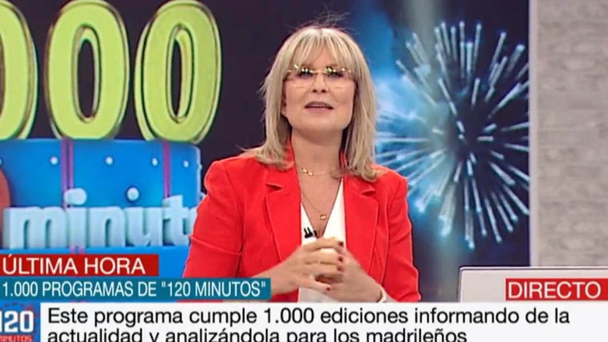 María Rey habla sobre cómo vivió el cambio en la dirección de Telemadrid