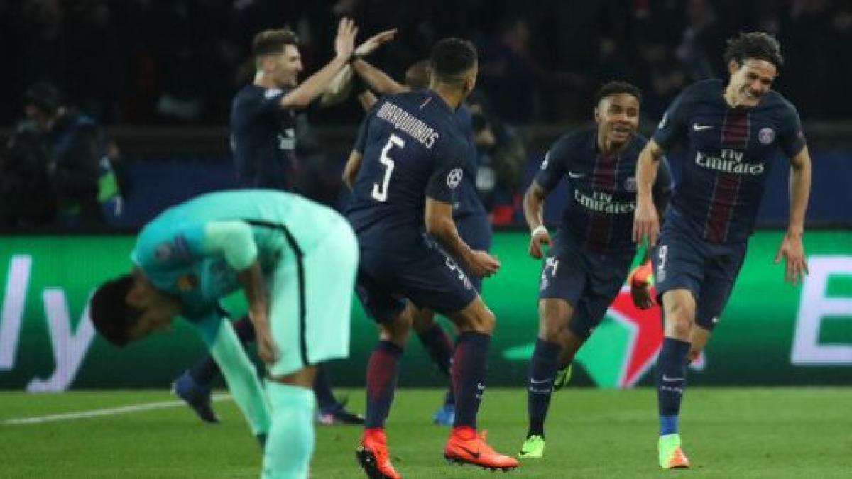 El Barcelona pierde 4-0 frente al PSG y queda al borde de la eliminación