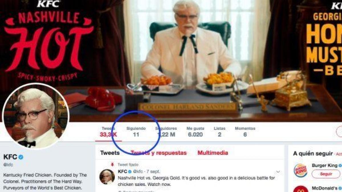 Un usuario se ha percatado de quiénes son las 11 personas a las que KFC ...