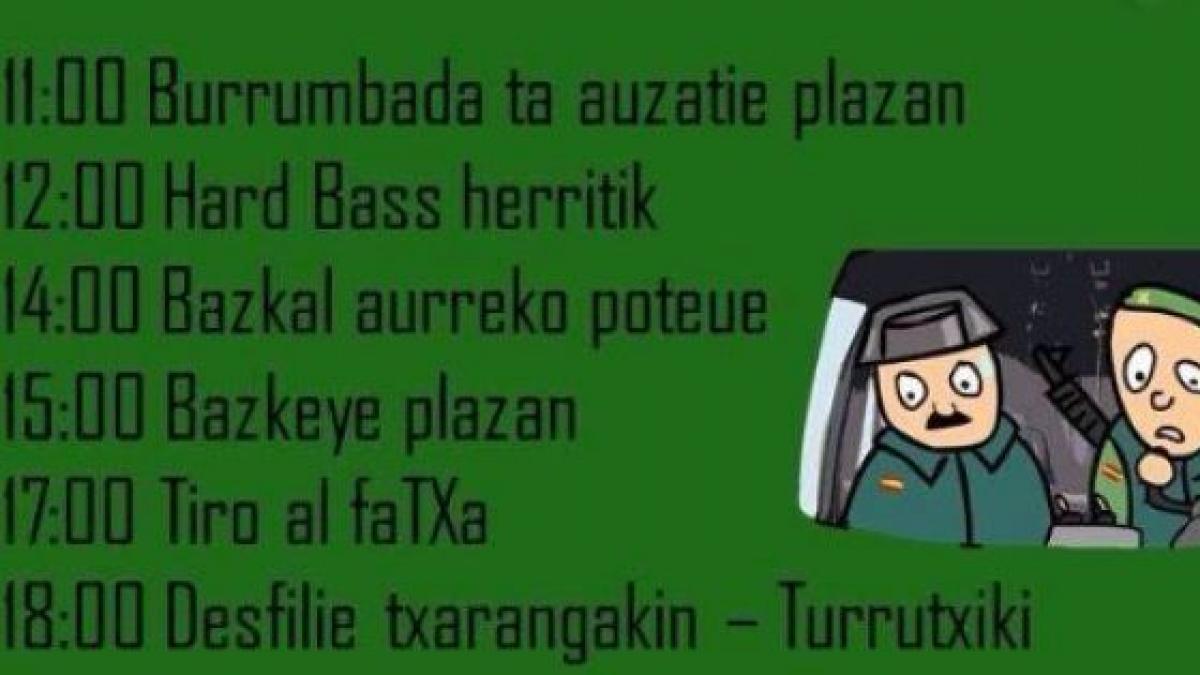Un juez permite celebrar el 'tiro al fatxa' y el homenaje al etarra ...