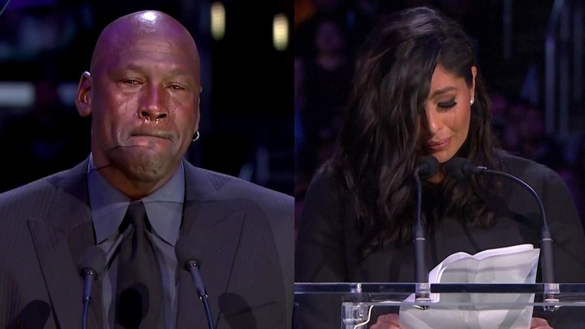 Los emotivos discursos de Michael Jordan y la viuda de Kobe Bryant en ...