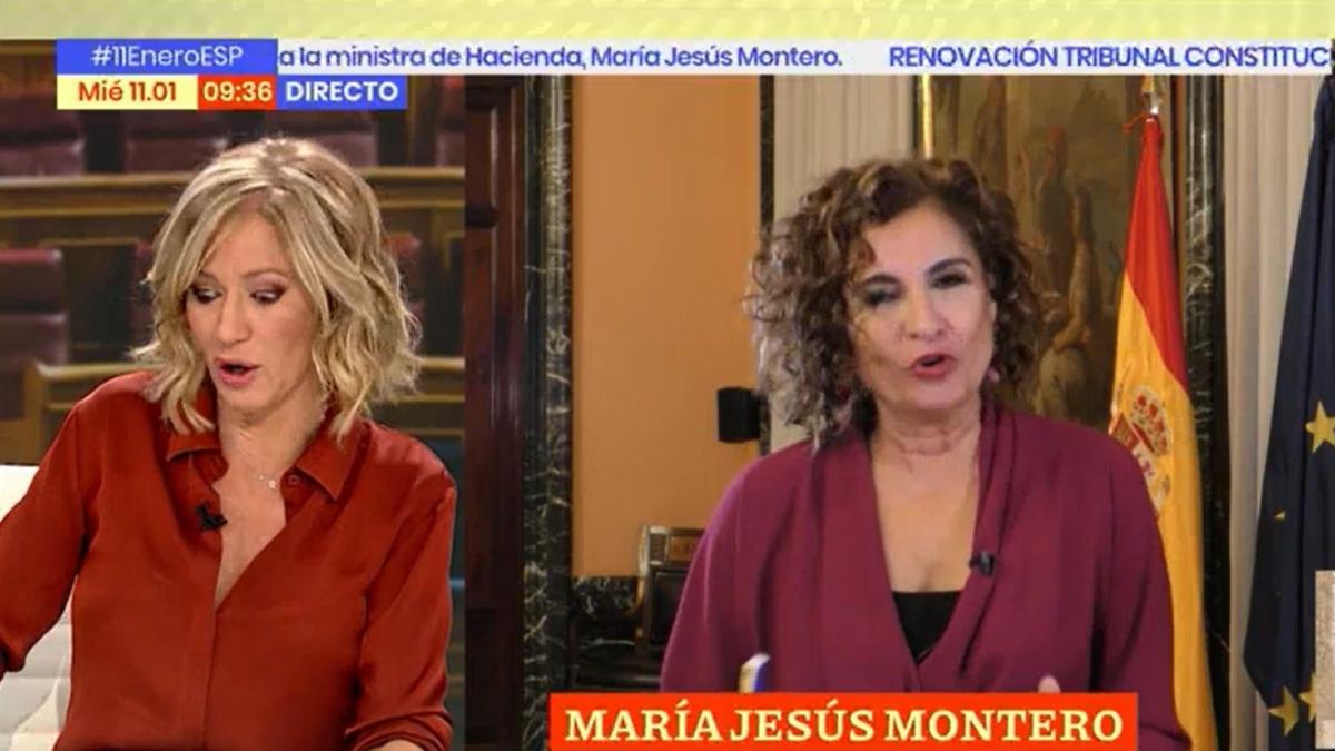 María Jesús Montero deja a Griso con esta cara tras este surrealista ...