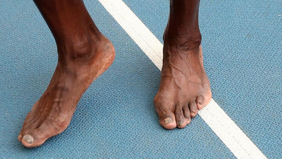 Los pies de Bolt (FOTO)