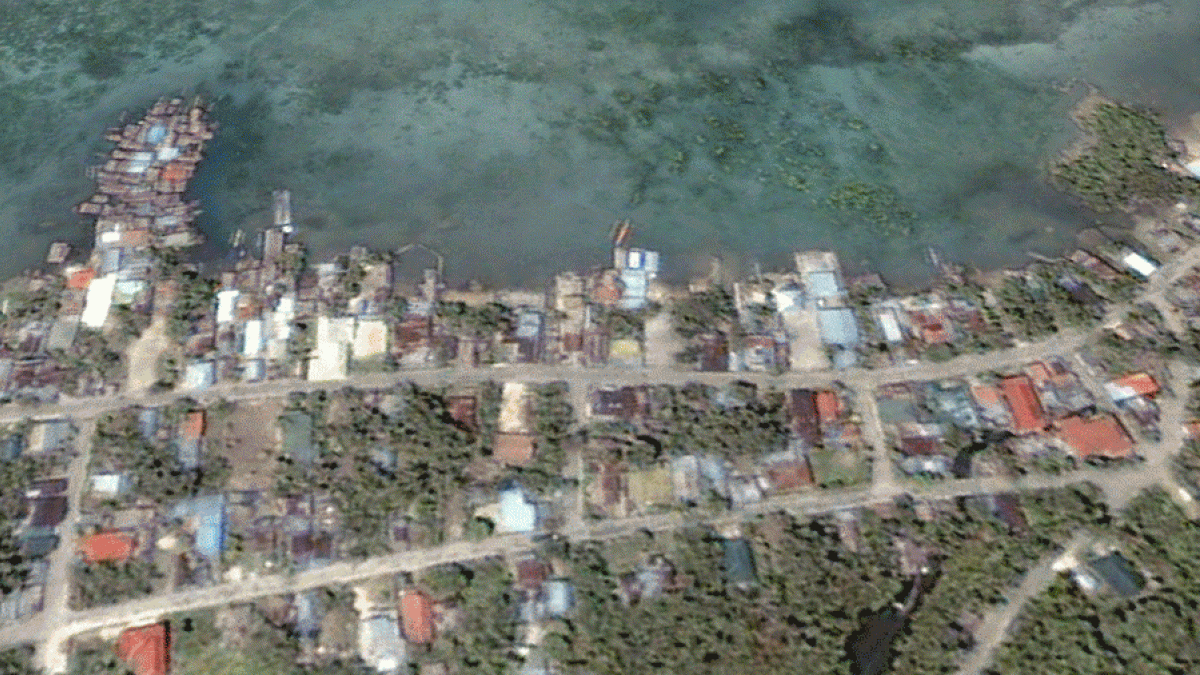 El antes y el después de Filipinas tras el tifón