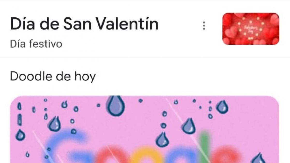 Google celebra San Valentín con este 'doodle' interactivo